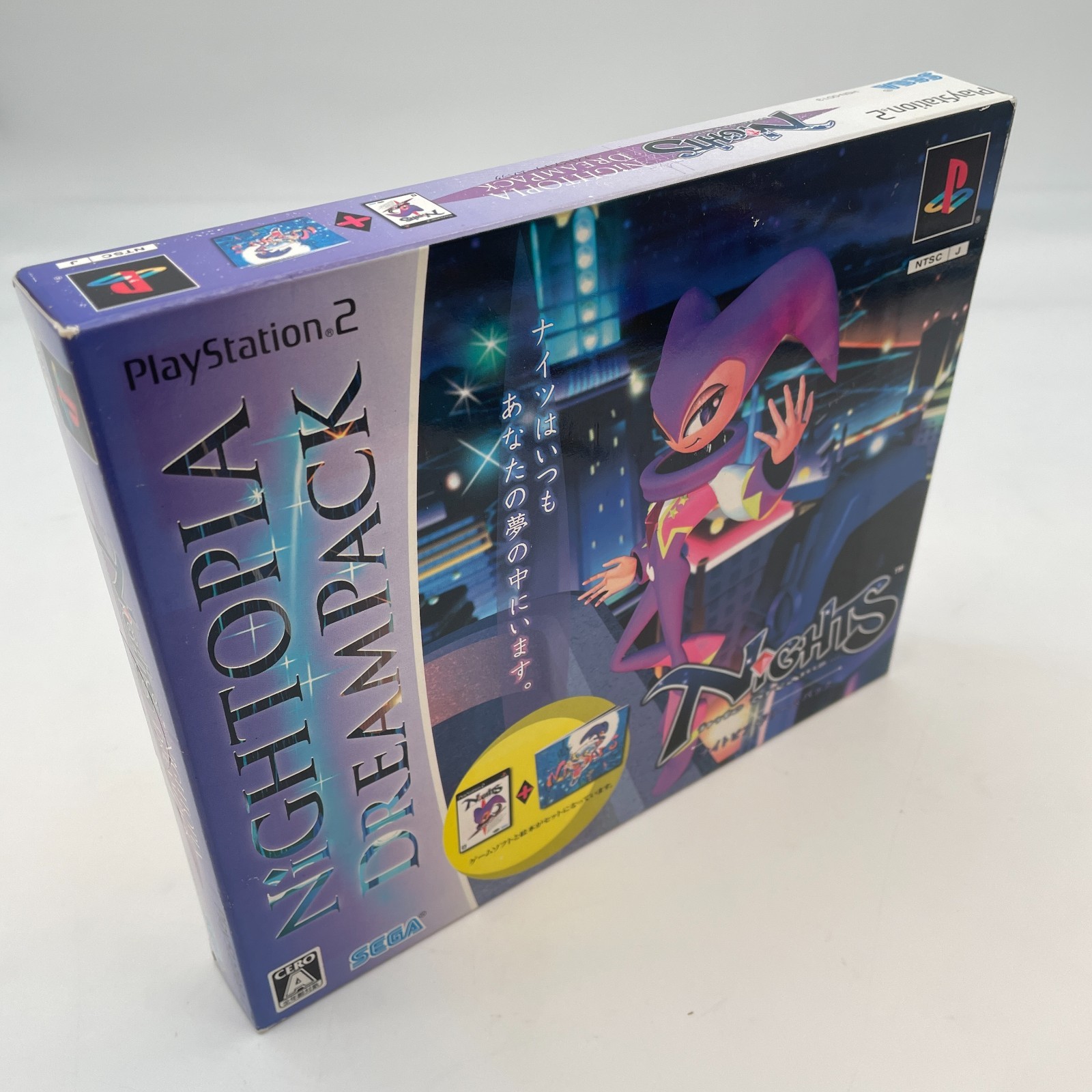 Ps2 NiGHTS into Dreams... Nightopia Dream Pack Sega Japan PlayStation 2 ...