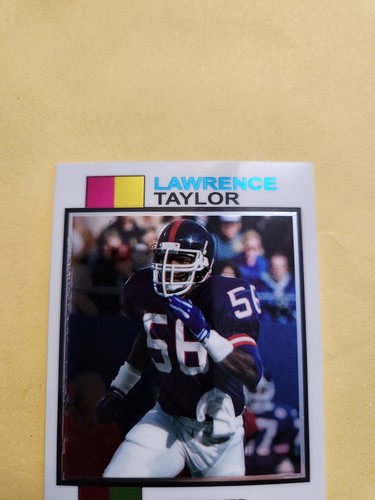 LAWRENCE TAYLOR 2024 TOPPS COMPOSITE RETRO 73 #1973-21 N.Y GIANTS LB ...