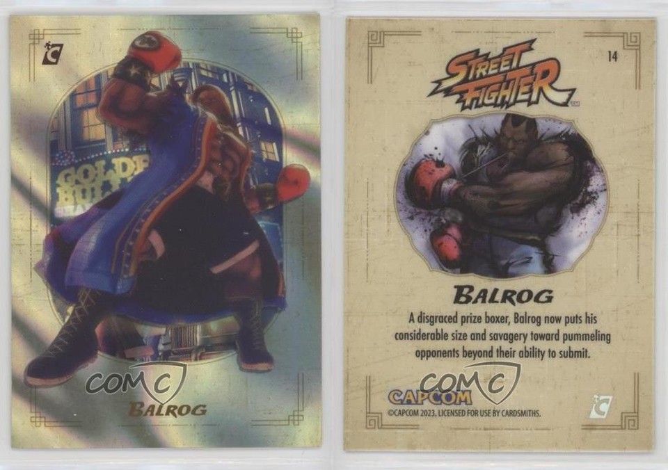 2023 Cardsmiths Street Fighter Hyperwave Holofoil Balrog #14 q2e | eBay