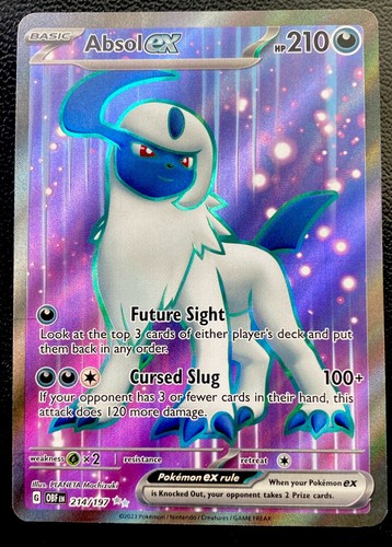Absol ex 214/197 Sv03: Obsidian Flames Holo | eBay