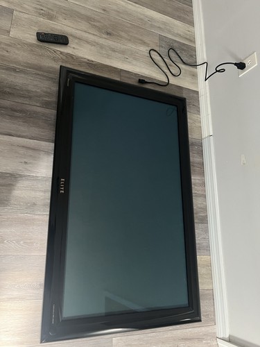 Elite Plasma TV Model Elite Black Flat Screen with Remote Control | eBay