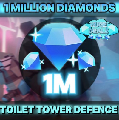 1,000,000 Gems|Toilet Tower Defense (TTD)|Cheap And Quick|Virtual Item ...