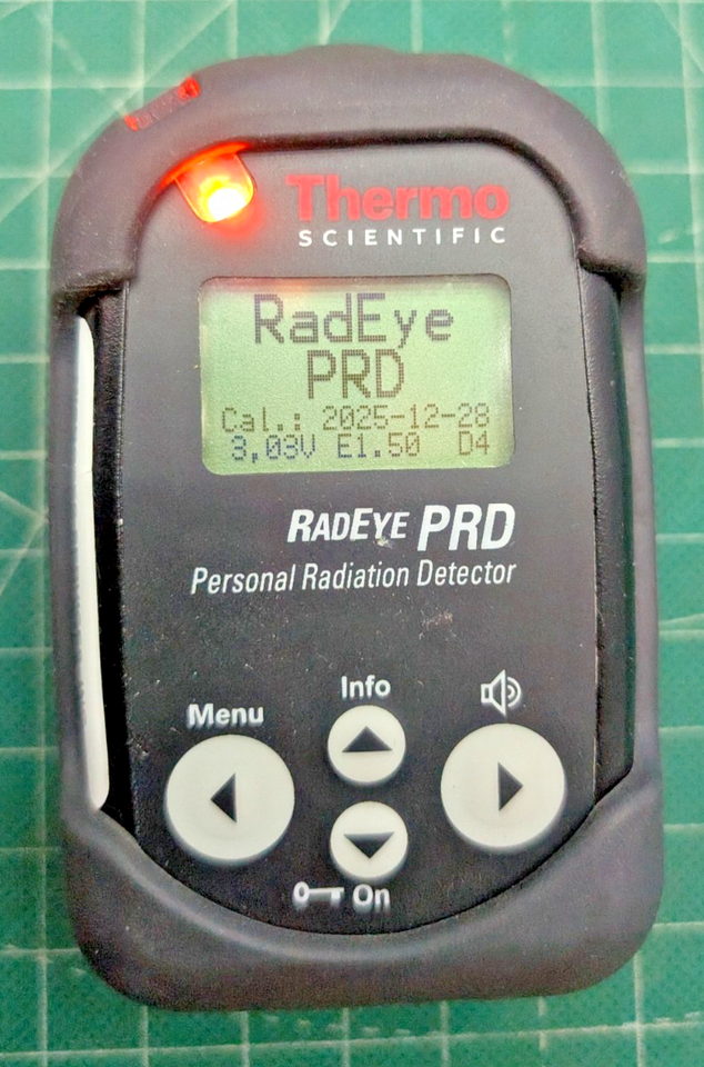 1x 2025 Calibrated Thermo RadEye PRD with ALL features UNLOCKED! 1 yr ...