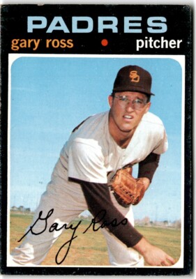 1971 Topps #153 Gary Ross Padres | eBay
