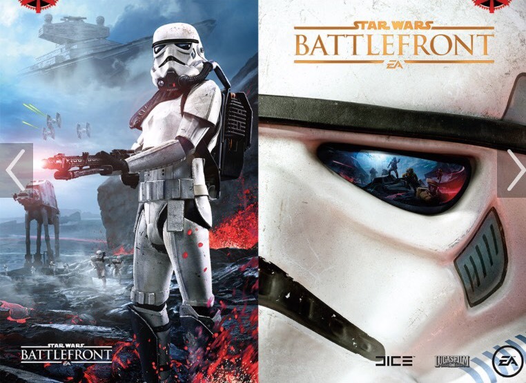 Star Wars"Battlefront" midnight release 2-sided Limited Edition Poster ...
