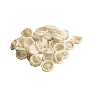 Graham Field Grafco Latex Finger Cots Box of 144, ROLLED, XL, New W/o ...