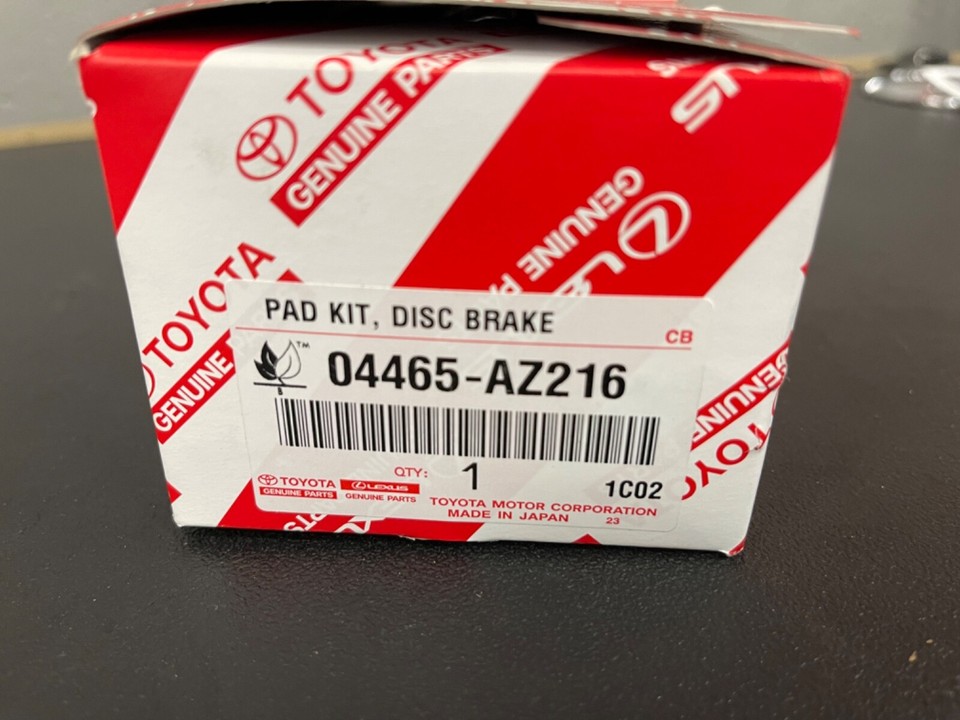 2015 Toyota Camry oem front brake pads. Part # 04465-AZ216 | eBay
