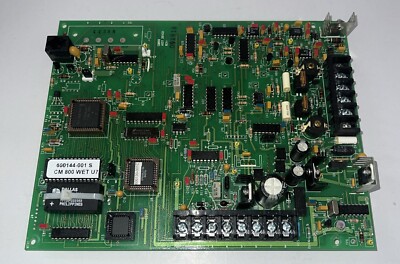 NUSONICS CM800 ASSY 301631 FLOW TRANSMITTER BOARD | eBay
