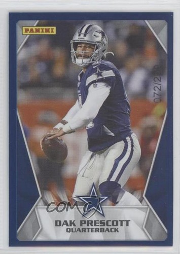 2020 Panini NFL Sticker & Card Collection - Blue #17 Dak Prescott /299 ...