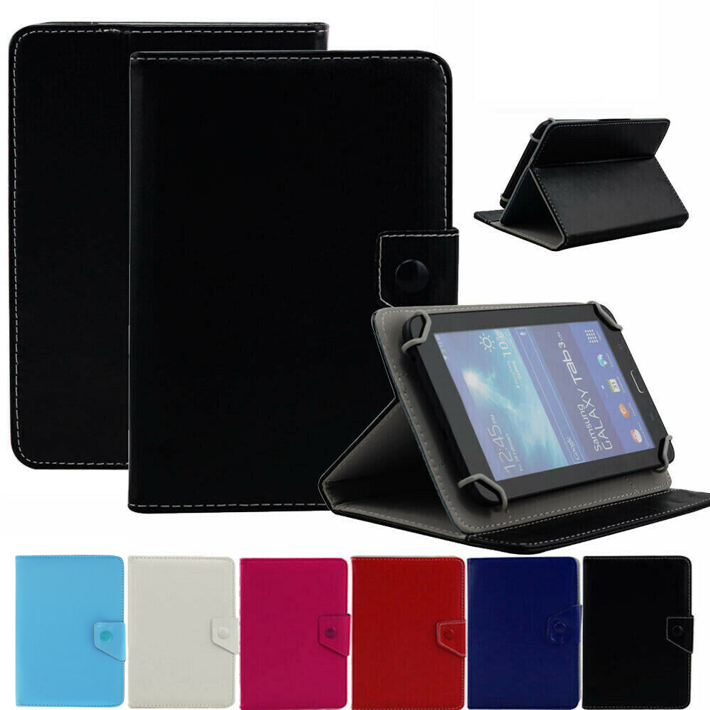 Leather Protective Case Cover Soft Smart Stand For All Amazon 7"8"10 ...
