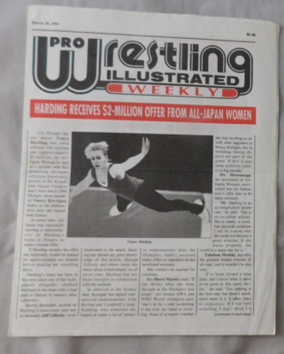 Tonya Harding Wrestling Illustrated Weekly - March 28 1994 | eBay