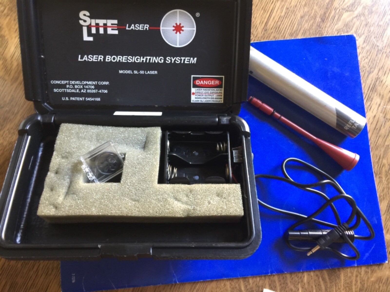 Site Lite SL-50 Laser Boresighter Hunting Tool In Case. Good used ...