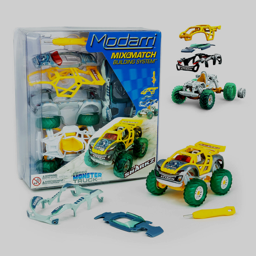 Modarri Team Sharkz Monster Truck Modarri Mix & Match Building System ...