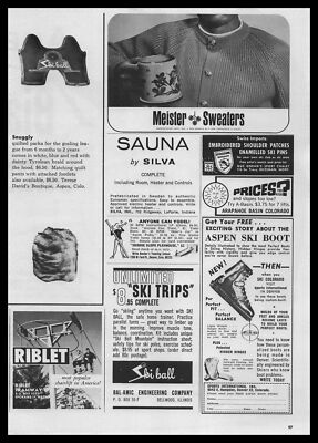 1963 Bal-Amic Engineering Bellwood Illinois "Ski Ball" Skiing Trainer ...