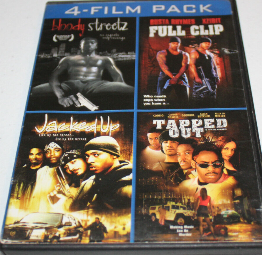 Bloody Streetz/Full Clip/Jacked Up/Trapped Out (DVD) Busta Rhymes ...