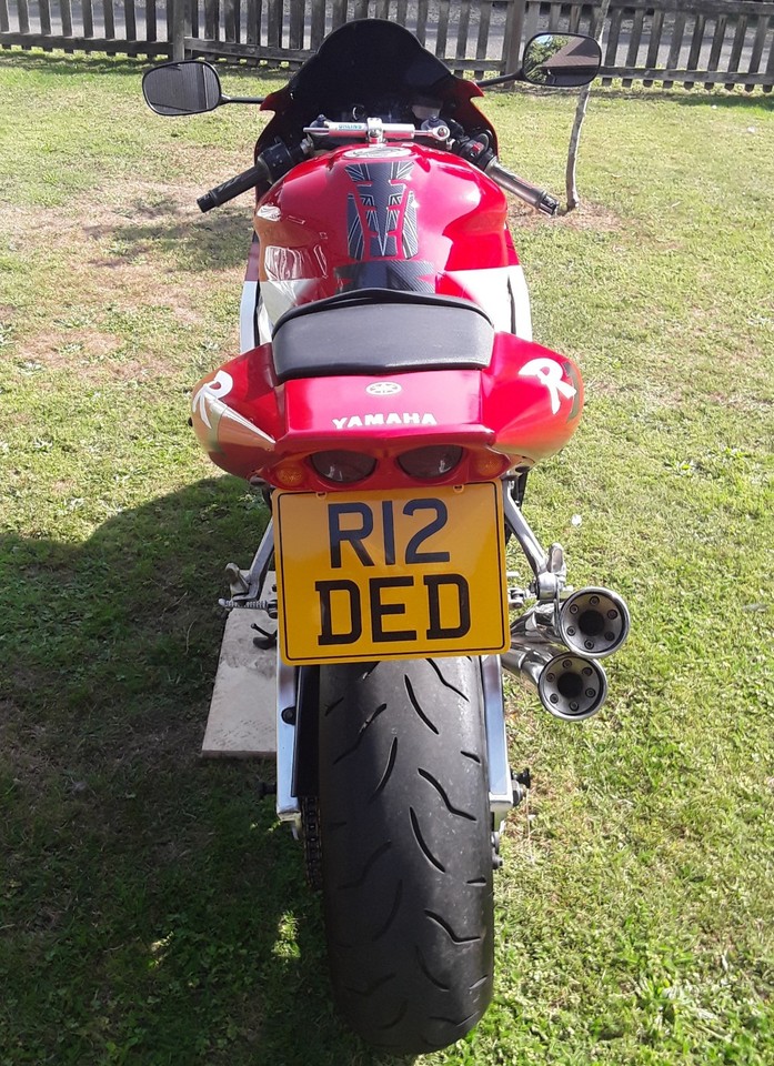 2001 Yamaha YZF R1 5JJ with private plate | eBay UK