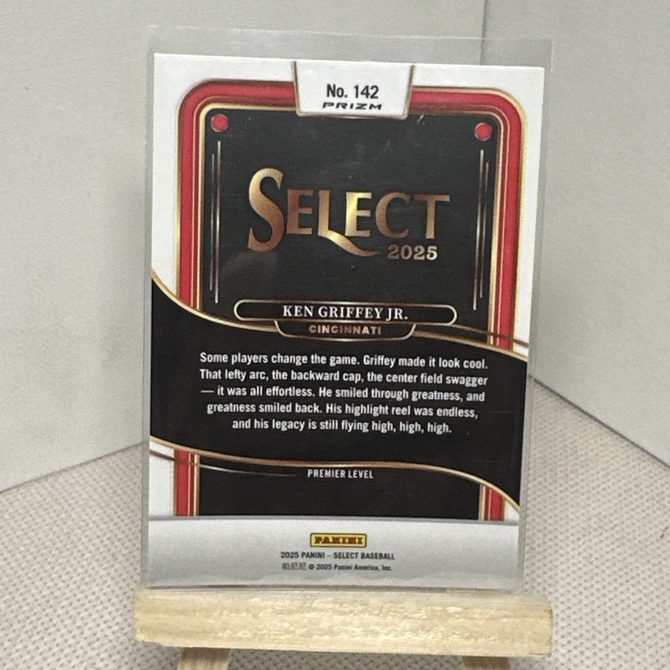 Ken Griffey Jr 2025 Panini Select Tri-Color Prizm | eBay