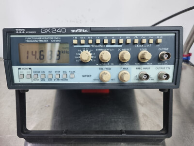 ITT GX240 Metrix Function Generator | eBay