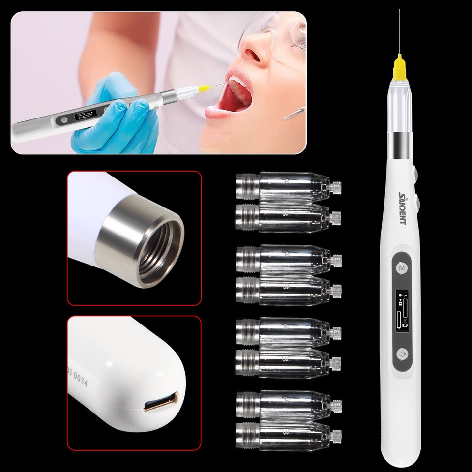 SANDENT Electric Dental Painless Oral Local Anesthesia Device Injection ...