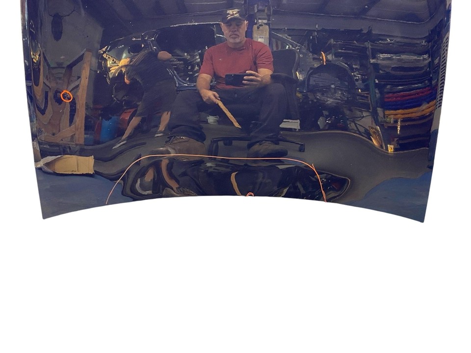 2023 FISKER OCEAN FRONT HOOD BONNET PANEL NIGHT DRIVE *DENT/ BENT HINGE ...