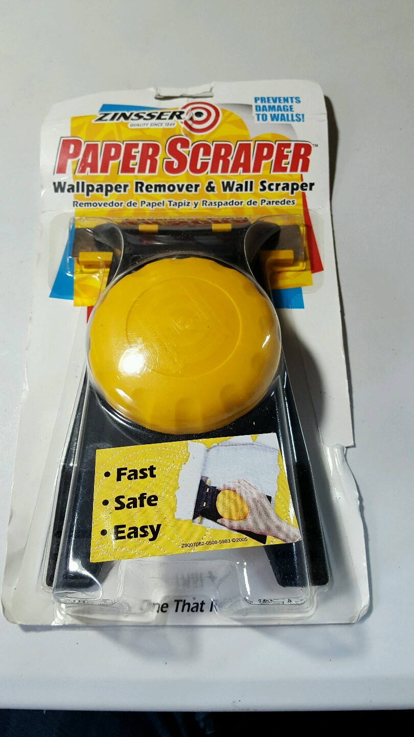 Zinsser Paper Scraper Wallpaper Remover & Wall Scraper | eBay