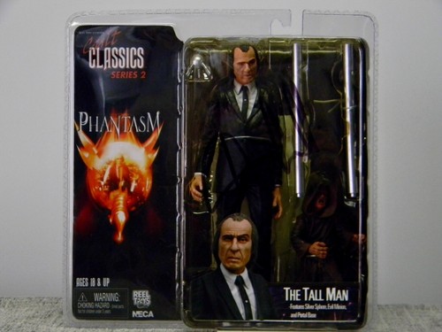 NECA CULT CLASSICS PHANTASM THE TALL MAN FIGURE DON COSCARELLI SIGNED ...
