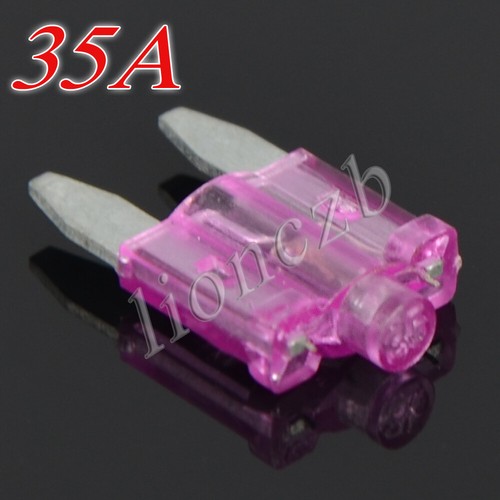 10x Mini Blade Fuse Assortment AUTO APM ATM Fuses 35A AMP With ...