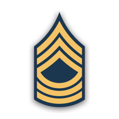 E-8 Master Sergeant Insignia Sticker Decal - Weatherproof - e8 ...