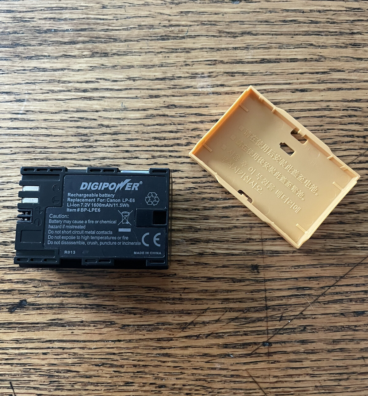 Digipower Li-ion Rechargable Camera Batter for Canon LP-E6 | eBay