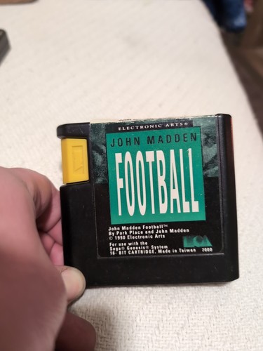 John Madden Football (Sega Genesis, 1990) 14633070002 | eBay