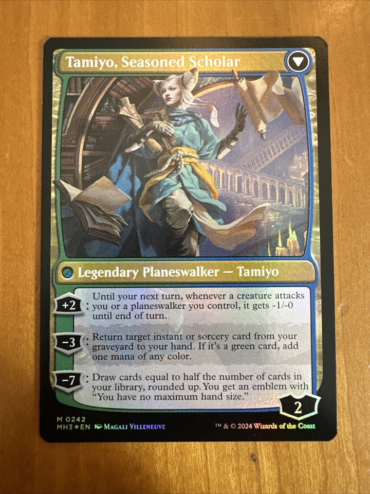 FOIL Tamiyo, Inquisitive Student - Magic the Gathering (Modern Horizons ...