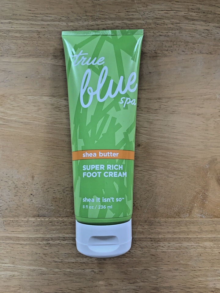 Bath & Body Works True Blue Spa SHEA IT ISN'T SO Super Rich Foot Cream ...
