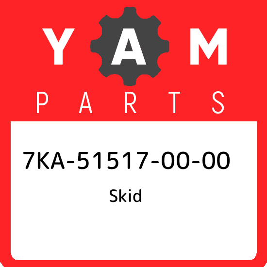 7KA-51517-00-00 Yamaha Skid 7KA515170000, New Genuine OEM Part | eBay