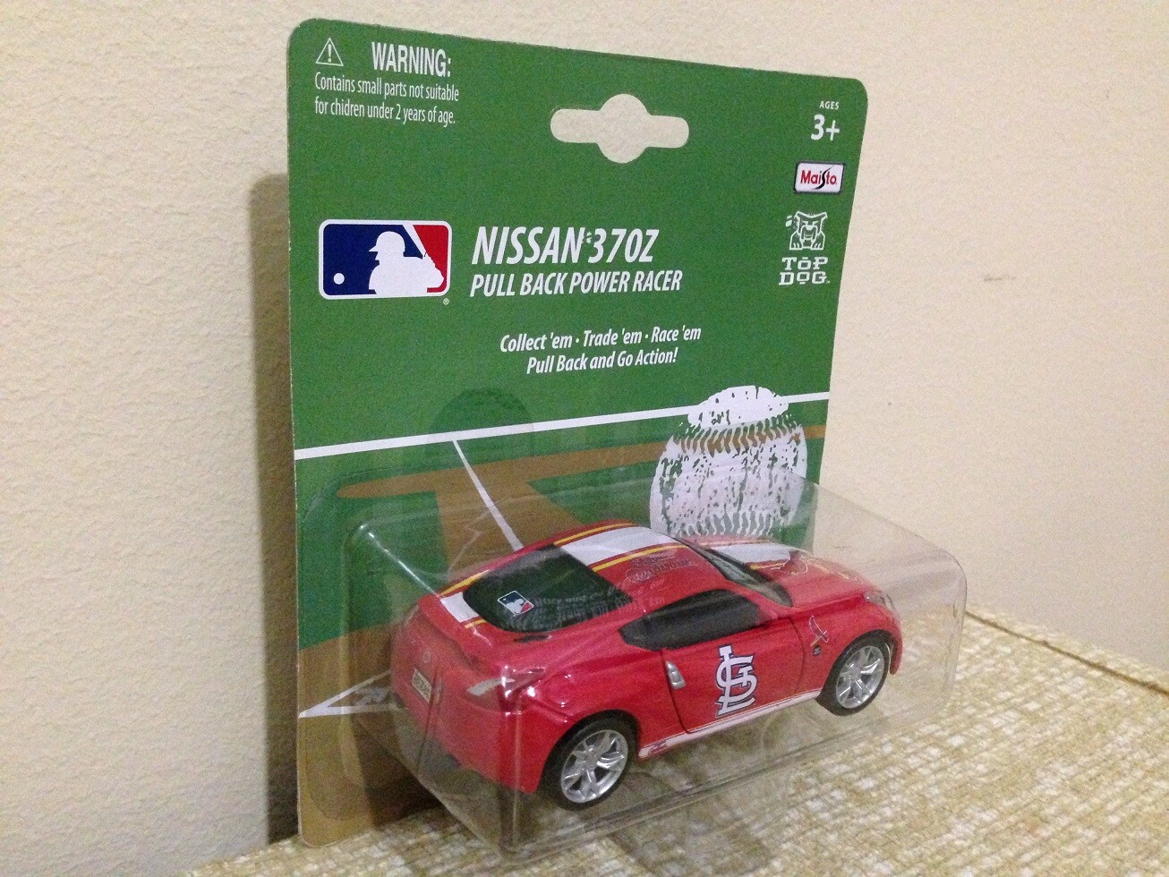 Maisto Nissan 370Z Pull Back Power Racer Car St Louis Cardinals MLB ...
