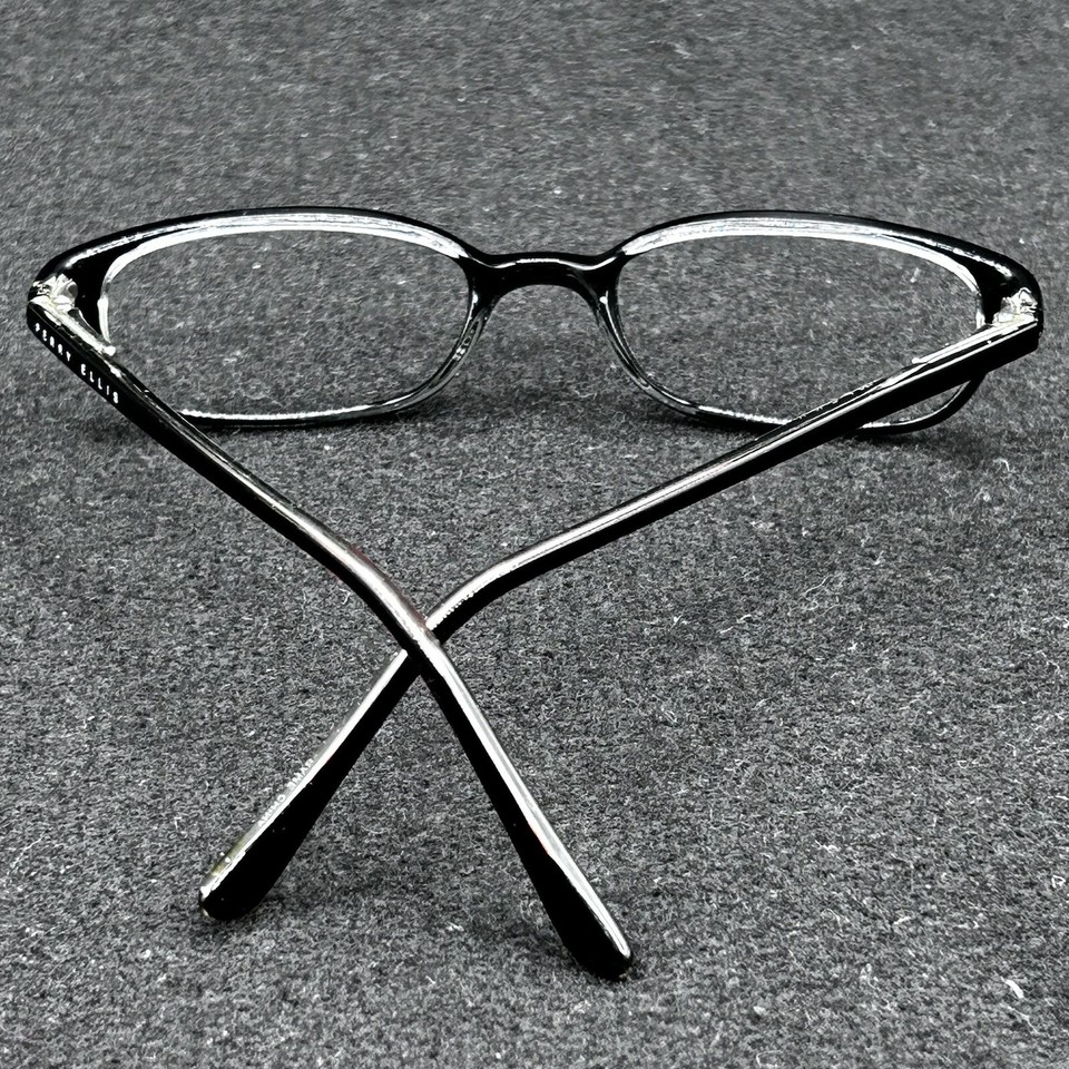 Perry Ellis PE191 Eyeglasses Frame Black w/ Crystal Flex 48-19-130 Used ...