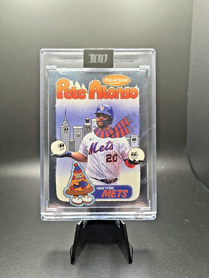NEW 2022 TOPPS Project 100 #43 PETE ALONSO Mets Art: Lauren Martin ...
