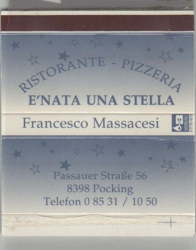 Flattened Matchbox - Pizza Place Ristorante Pizzeria Francesco ...