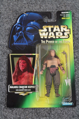 Kenner Star Wars Power Of The Force Malakili Rancor Keeper Action ...