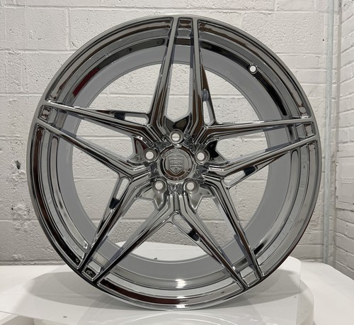 4 HP5 20 inch STAGGERED Chrome Rims fits JAGUAR F TYPE 2014-2018 | eBay