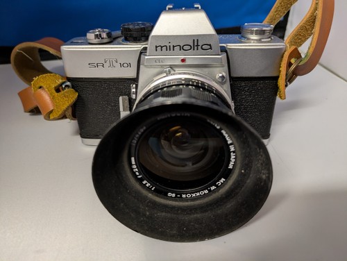 Minolta SRT 101 35mm SLR Film Camera 43325997679| eBay
