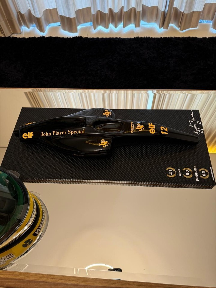 cockpit lotus 97t 1985 Car Nº 12 Formula 1 F1 | eBay