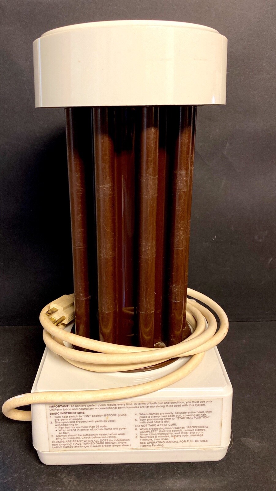 Vintage Rare Helene Curtis UNIPERM 1727 70's Precision Perming Works ...