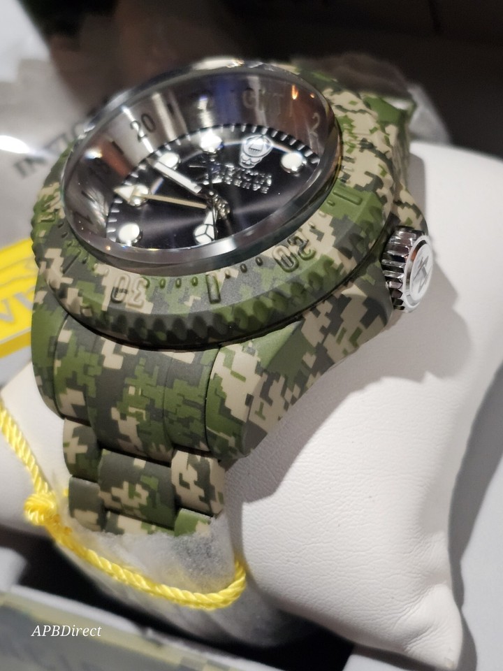 Invicta - HYDROMAX - 1000m - HYDROPLATED Camo GMT - Pro Diver - mens ...