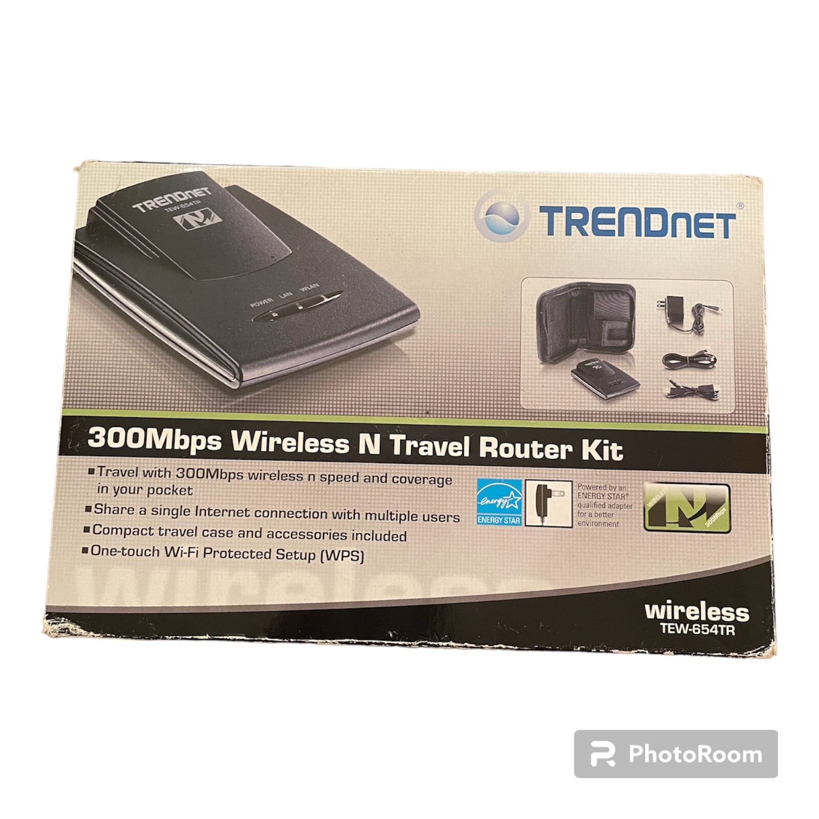 TRENDnet TEW-654TR 300 Mbps 1-Port 10/100 Wireless N Router Ships Fast ...