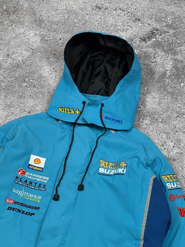 Rizla Suzuki Official Jacket Racing Soft Shell Jacket Motorsport | eBay