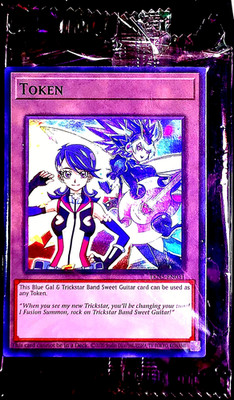 Token: Blue Gal & Trickstar Band Sweet Guitar TKN5-EN031 (Sealed) | eBay