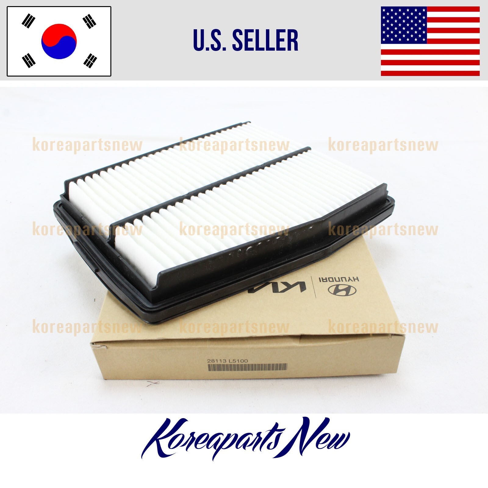 1.6L Engine Air Filter 28113L5100 ⭐OEM⭐ Sorento | Santa Fe Hybrid 2021 ...