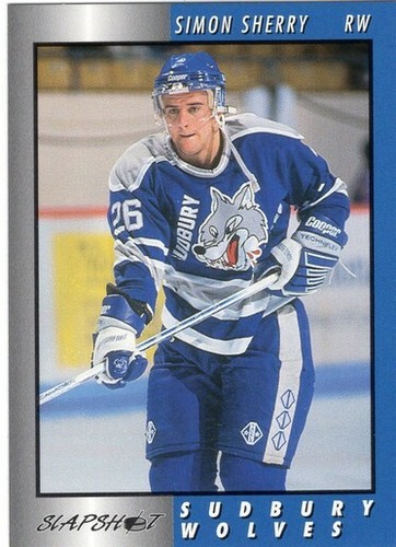 Simon Sherry 1994-95 Sudbury Wolves | eBay