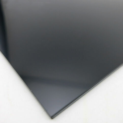 1 pcs ABS Styrene Plastic Flat Sheet Plate 3mm x 200mm x 300mm, Black ...