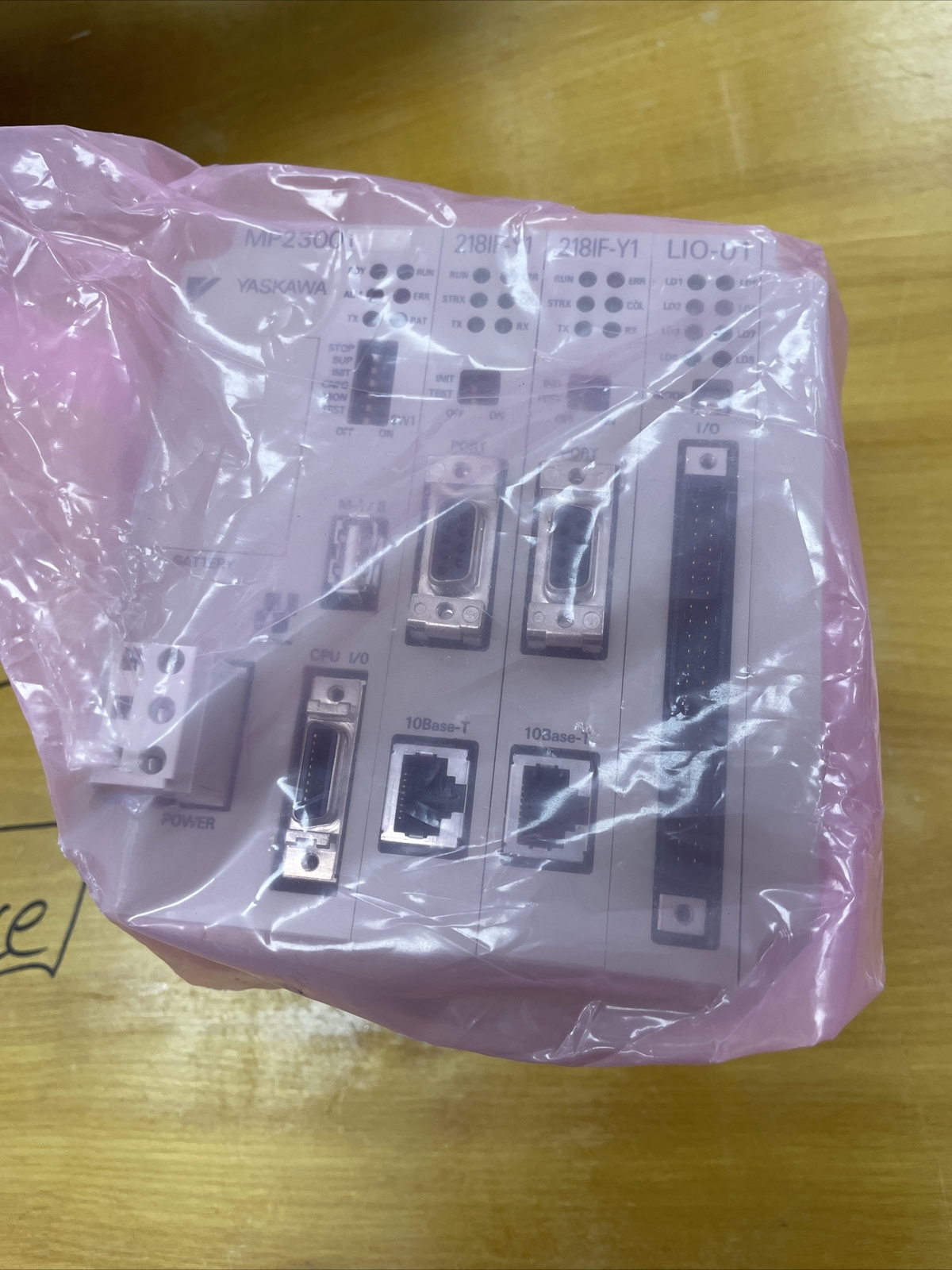 YASKAWA MP2300i MOTION CONTROLLER PMC-U-MP23ES1C050 w/ 2 KGCOMP / OMRON ...